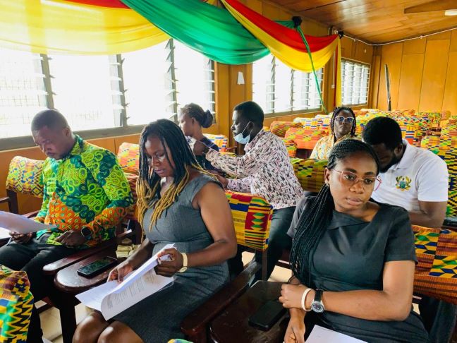 THE EXECUTIVE COMMITTEE OF THE AHANTA WEST MUNICIPAL ASSEMBLY HELD ITS ...